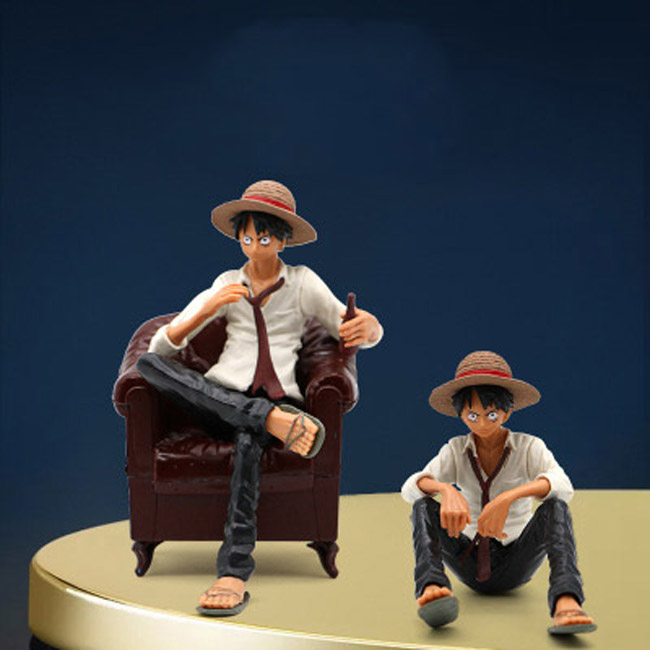 Jual Action Figure Luffy Sofa Dekorasi Meja Kantor Hiasan Hadiah Kado ...