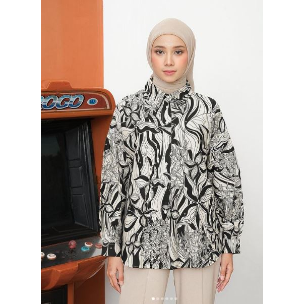 Jual RANARA SHIRT || SHANERA SHIRT GEULIS || KEMEJA PATTERN DAILY BY ...