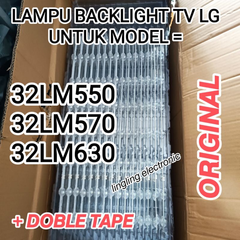 Jual LAMPU BL BACKLIGHT TV LG 32" MODEL 32LM550 32LM570 32LM630 ...
