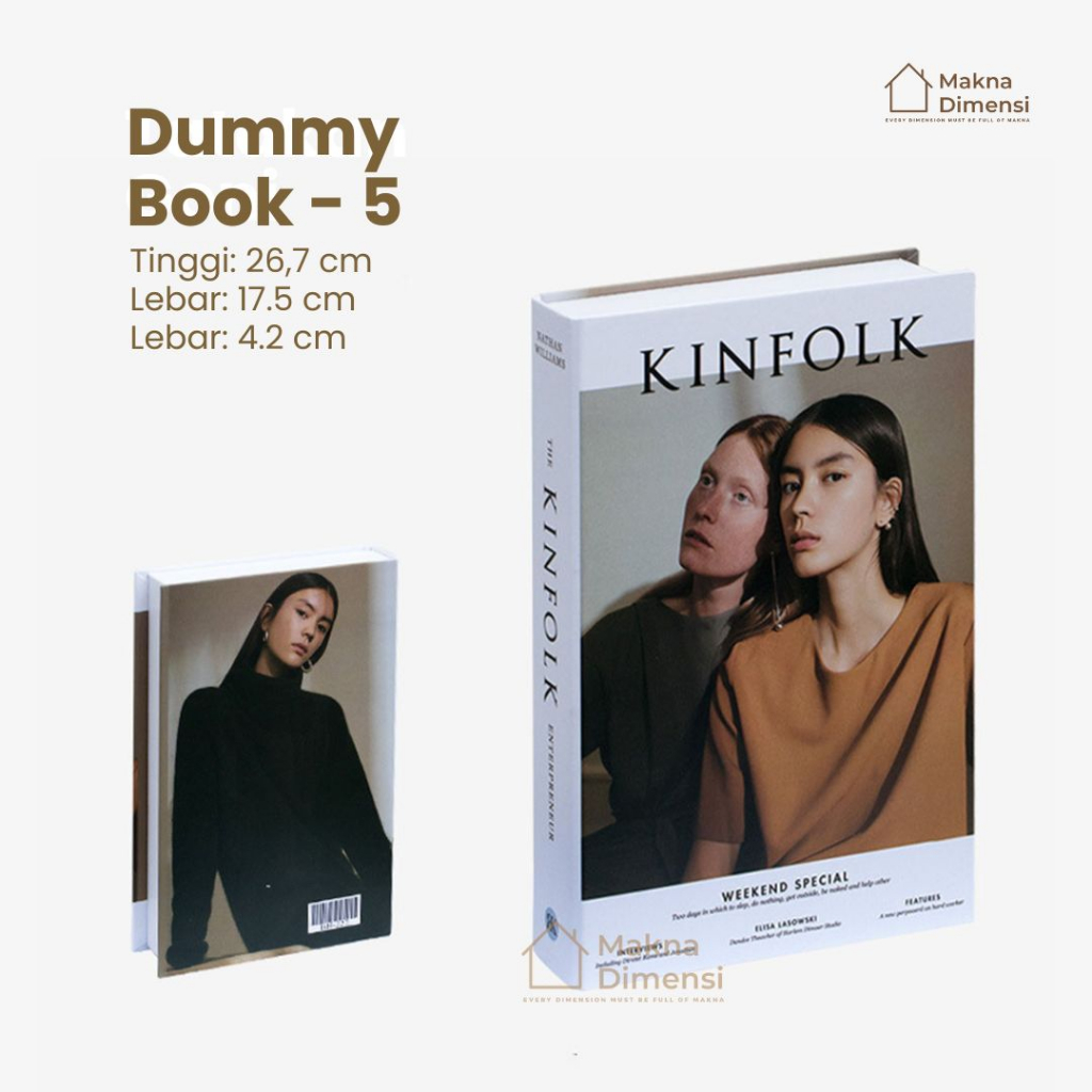 Jual Buku pajangan dekorasi dummy book makna dimensi buku properti foto ...