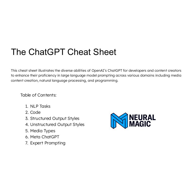 Jual ChatGPT: Panduan Prompt Expert | Cheat Sheet - Contekan ChatGPT | NLP & Kode | Strategi ...