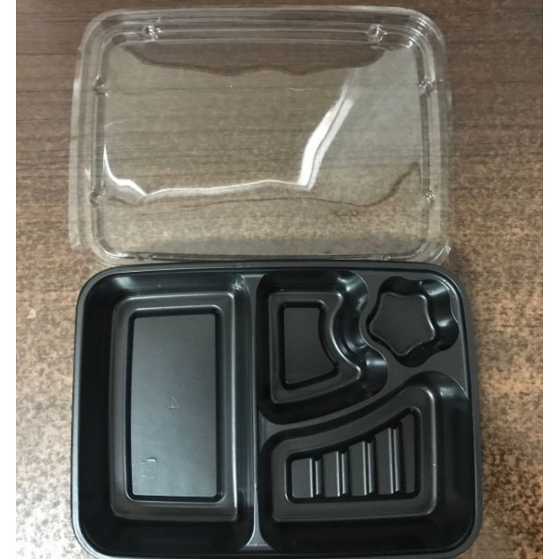 Jual MIKA BENTO SEKAT 4 / BENTO BOX - GALERI PLASTIK FROZENFOOD ...