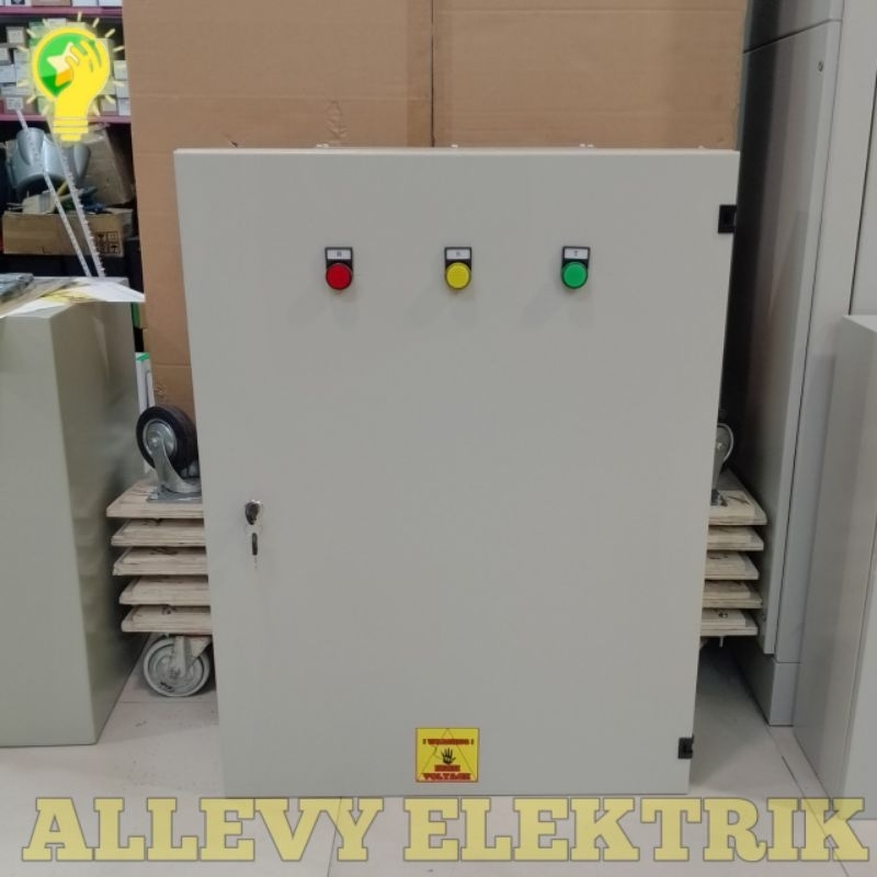 Jual BOX PANEL INDOOR 60X80X20 PLAT 1.2MM(POWDER COATING)DILENGKAPI ...