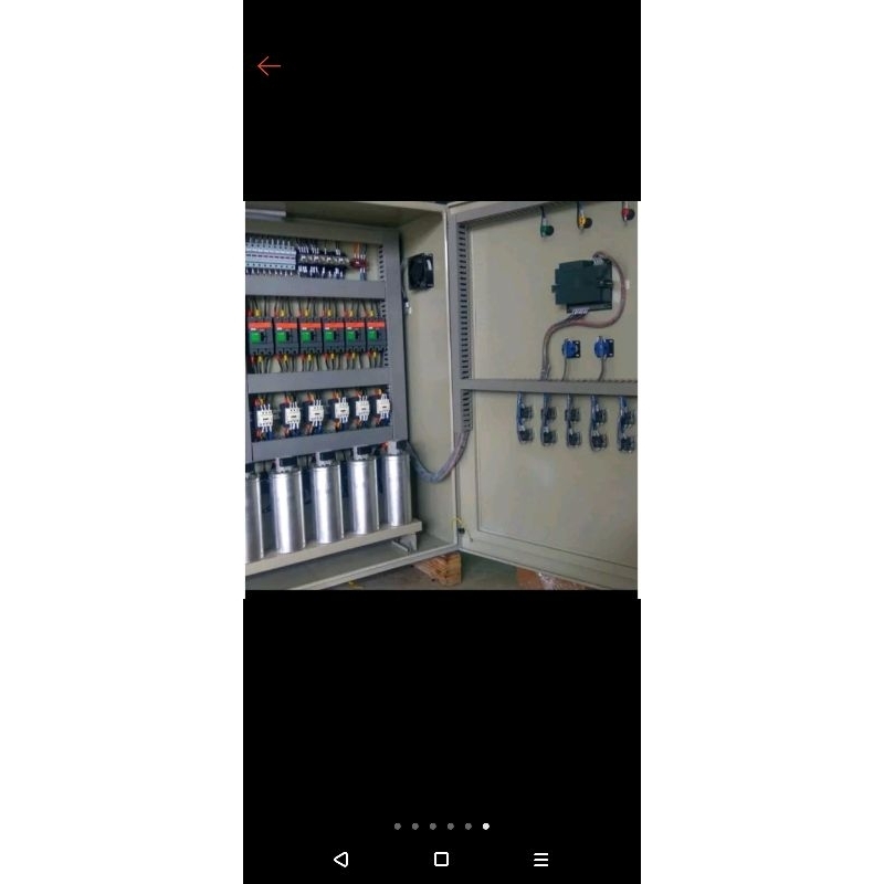 Jual Panel Capacitor Bank 20/30/40/90/120 kVar kapasitor 4-12Step Auto | Shopee Indonesia
