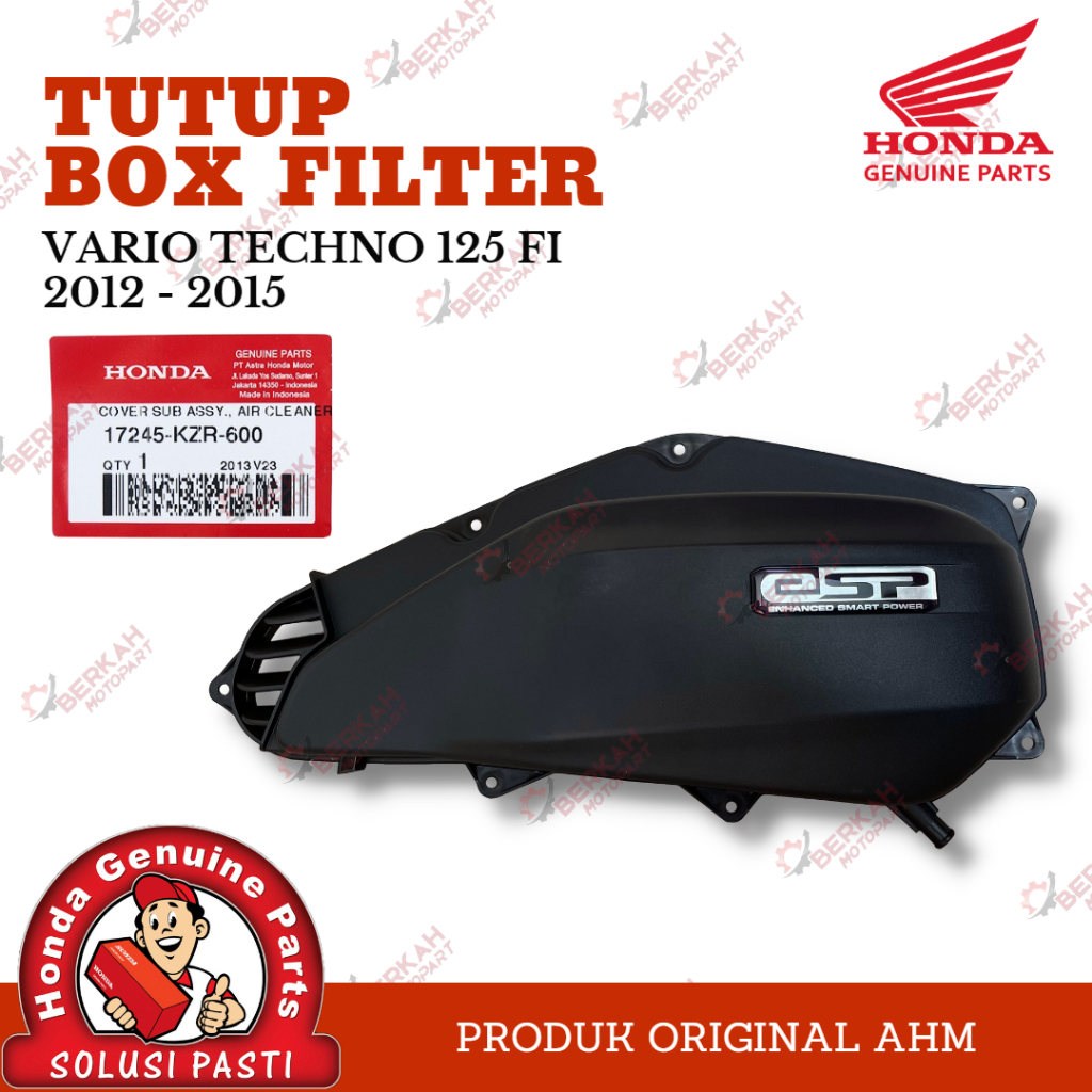 Jual 17245-KZR-600 Cover Kaper Tutup Box Filter Saringan Udara Honda ...