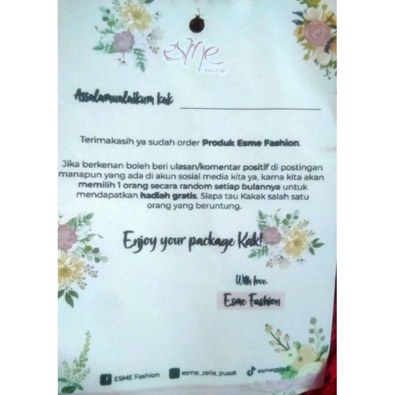 Jual esme fashion | Shopee Indonesia