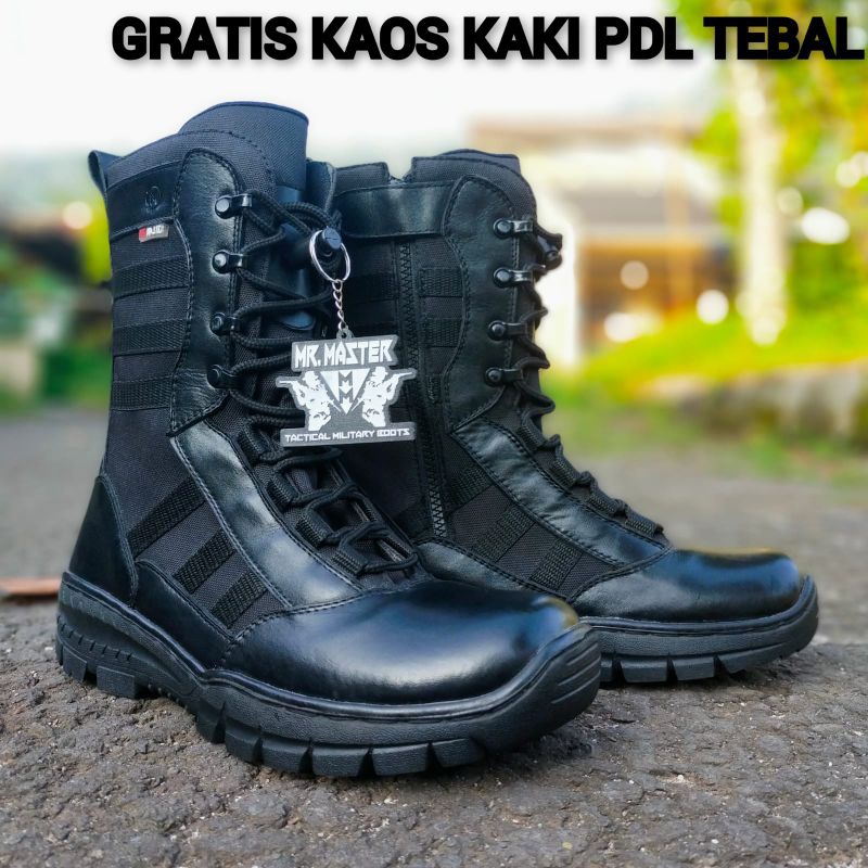 Jual SEPATU PDL NINJA MODEL TERBARU KULIT SAPI ASLI MERK MR MASTER ...