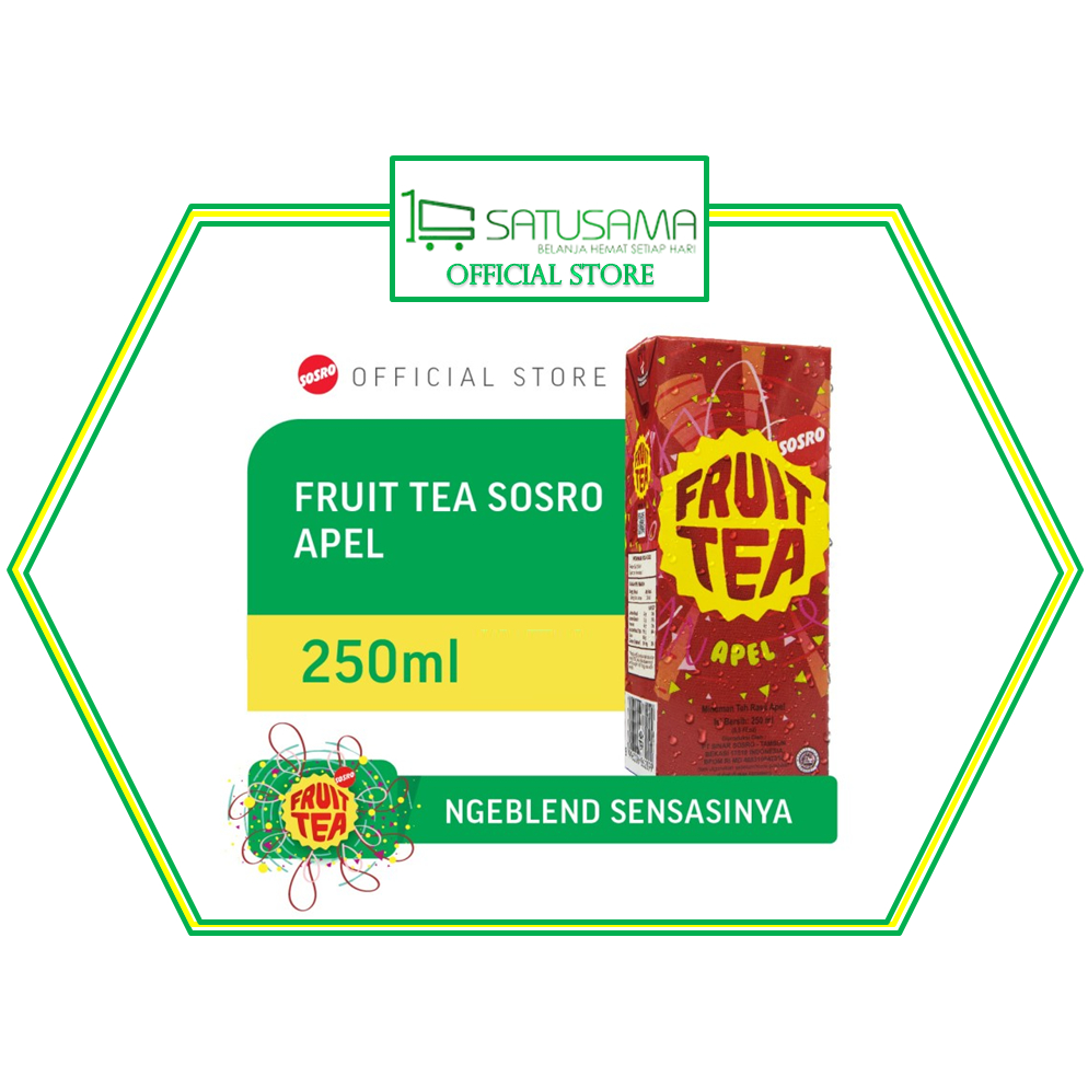 Jual FRUIT TEA KOTAK 250 ML | Shopee Indonesia