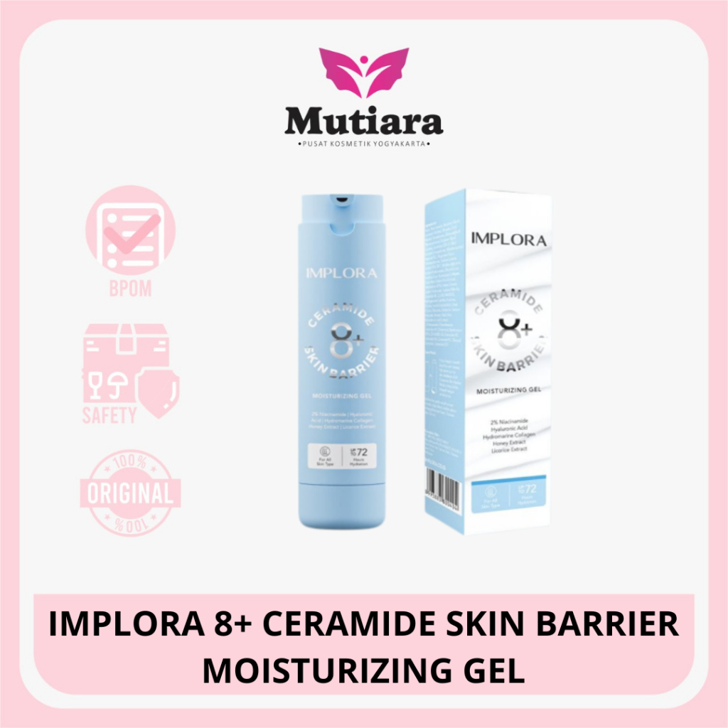 Jual IMPLORA 8+ CERAMIDE SKIN BARRIER MOISTURIZING GEL | Shopee Indonesia