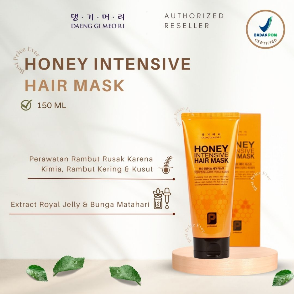 Jual Daeng Gi Meo Ri - Honey Intensive Hair Mask 150ML ( Masker Rambut ...