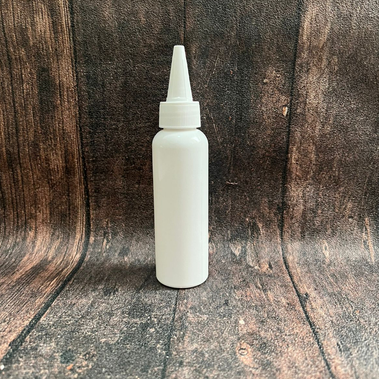 Jual botol Putih 100ml Tutup Kerucut / 100 ml Putih Botol Tinta ...