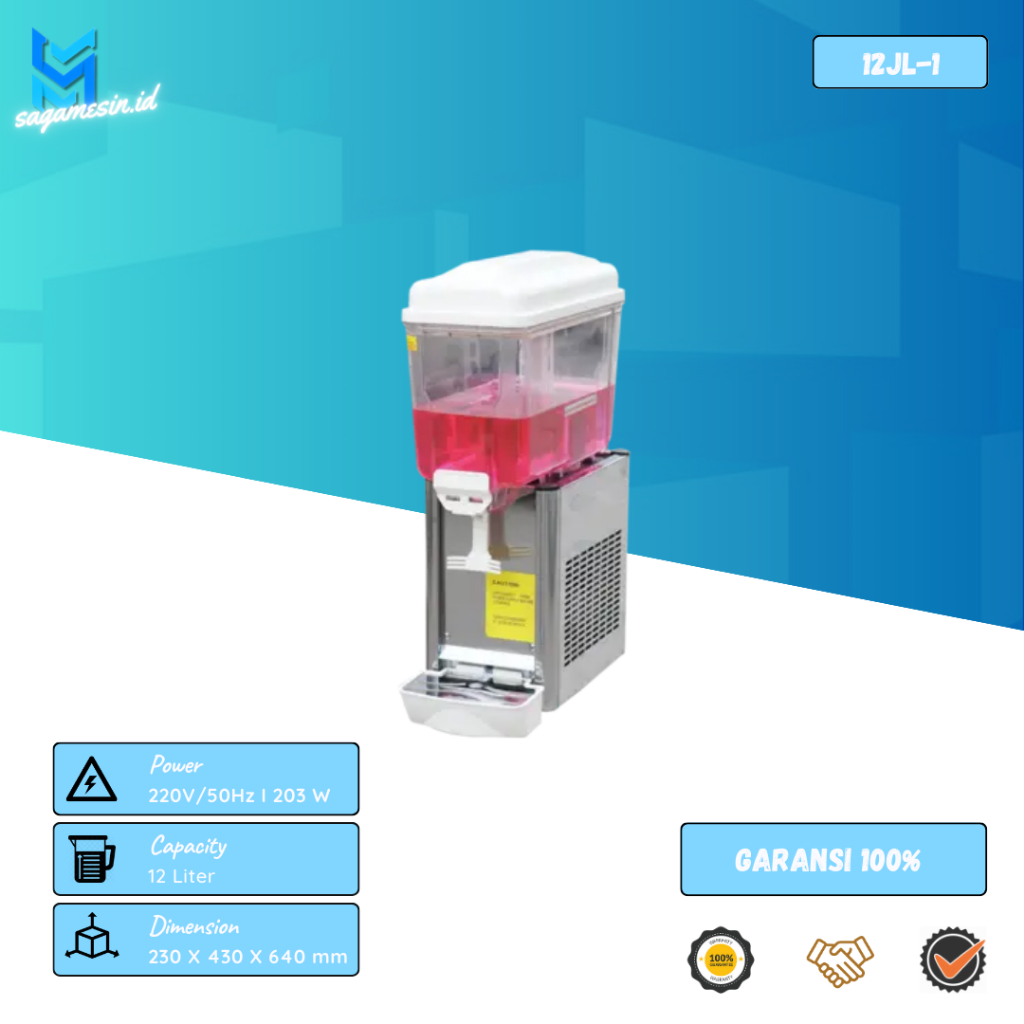 Jual Juice Dispenser Crown Horeca 12JL-1 Mesin Penyimpan Jus I Jus ...