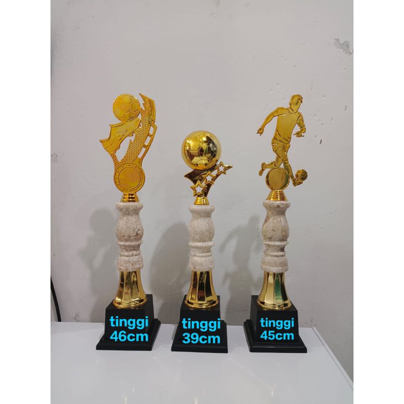 Jual PIALA BOLA FUTSAL BEST PLAYER TOP SCORE KIPER MAMMER 12CM SATUAN ...