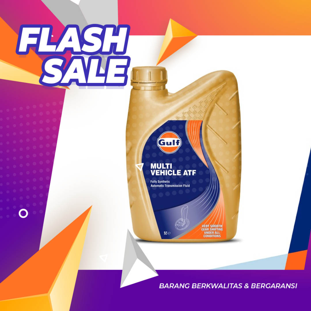 Jual Gulf ATF Multi - Oli transmisi matik Gulf Multi Vehicle ATF MV Mercon V 1Liter LT71141 ...