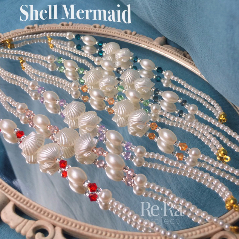 Jual Shell Mermaid Bracelet | Gelang Kerang Putri Duyung | Gelang Manik ...