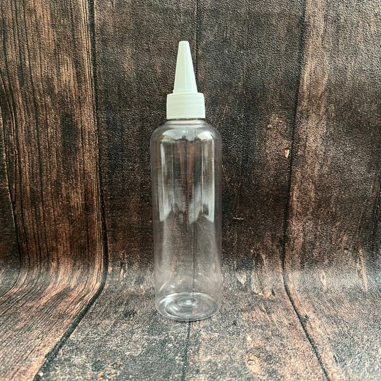 Jual botol Clear 250ml Tutup Kerucut / 250 ml Clear Botol Tinta ...