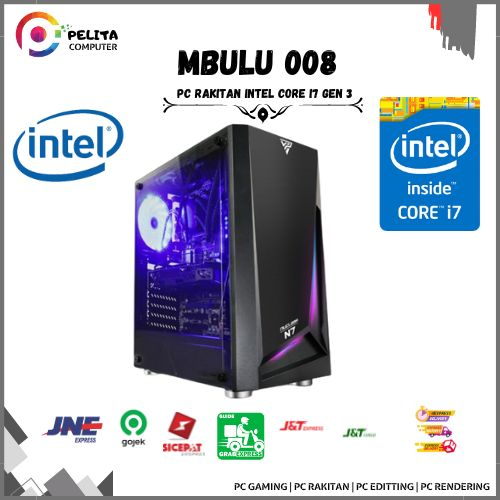 Jual Cpu pc gaming core i7 3770 ddr3 16gb ssd 128gb vga 4gb ddr5 ...