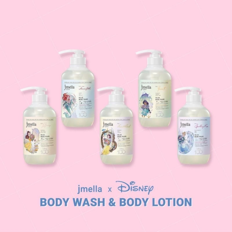 Jual JMELLA in France x Disney Body Lotion and Body Wash 500ml | Shopee ...
