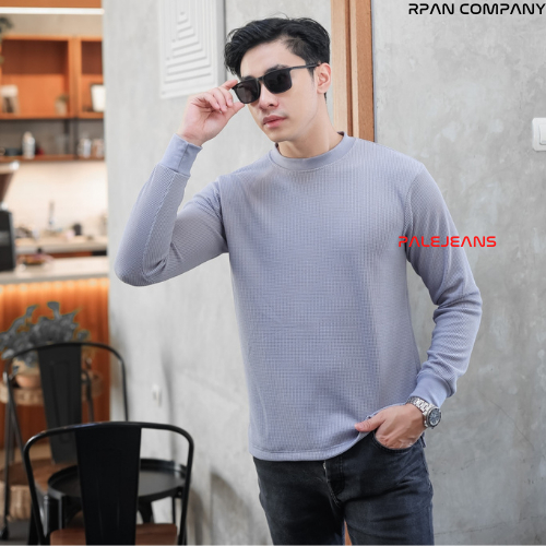Jual PaleJeans - Baju WAFFLE Tangan Panjang / Tshirt Waffle Long Sleeve ...