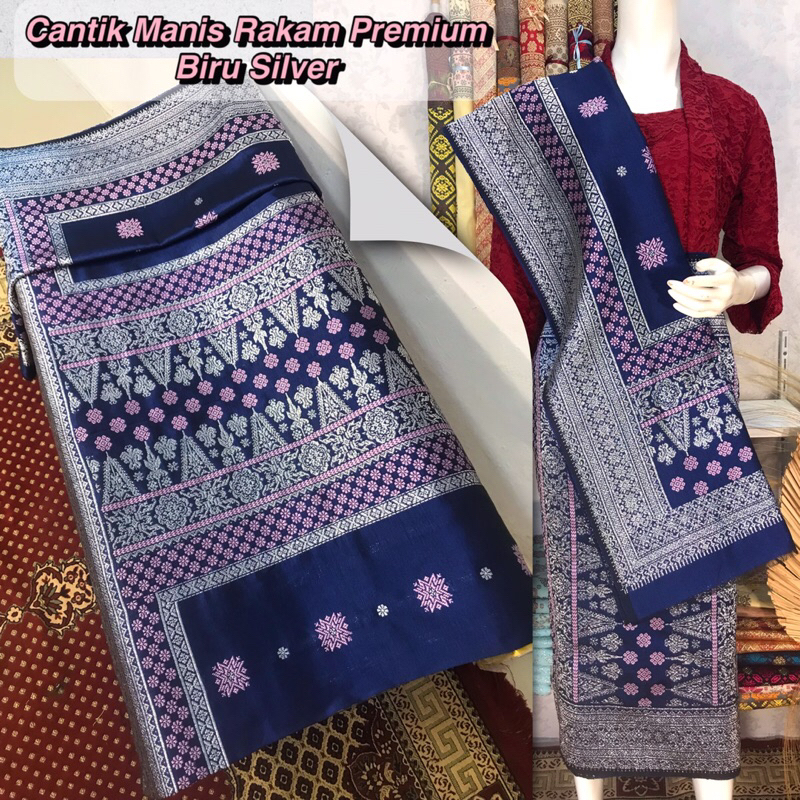 Jual Songket Cantik Manis Rakam Premium-Asli Tenun Tangan Palembang | Shopee Indonesia