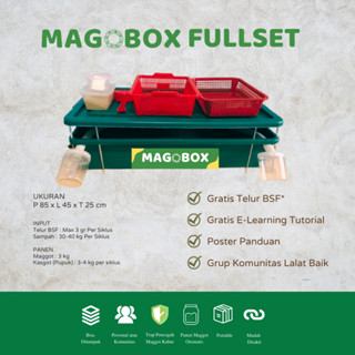 Jual Magobox FULLSET Maggot In The Box Paket Budidaya Maggot Lengkap ...