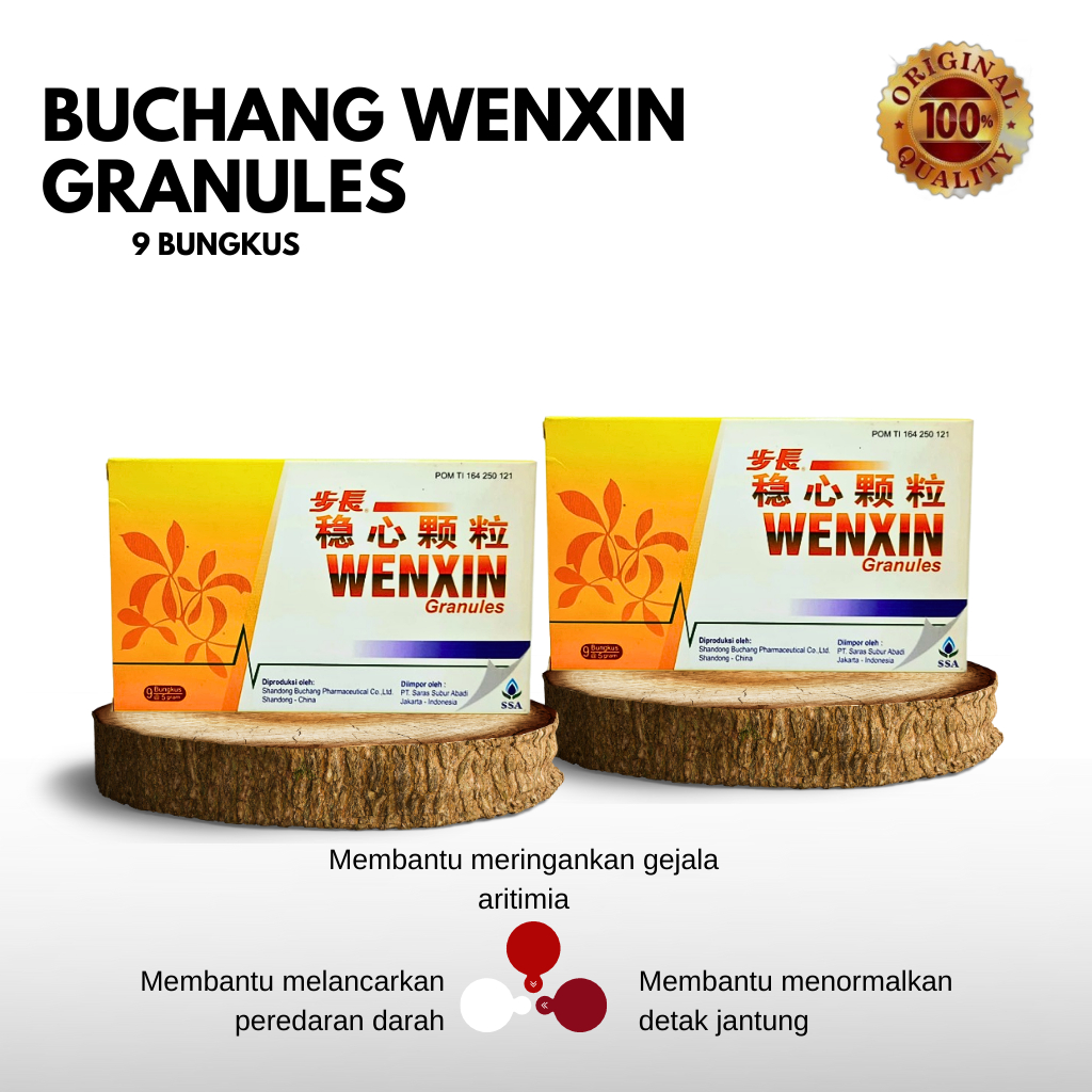 Jual BUCHANG WENXIN GRANULES - Membantu Sirkulasi Darah | Shopee Indonesia