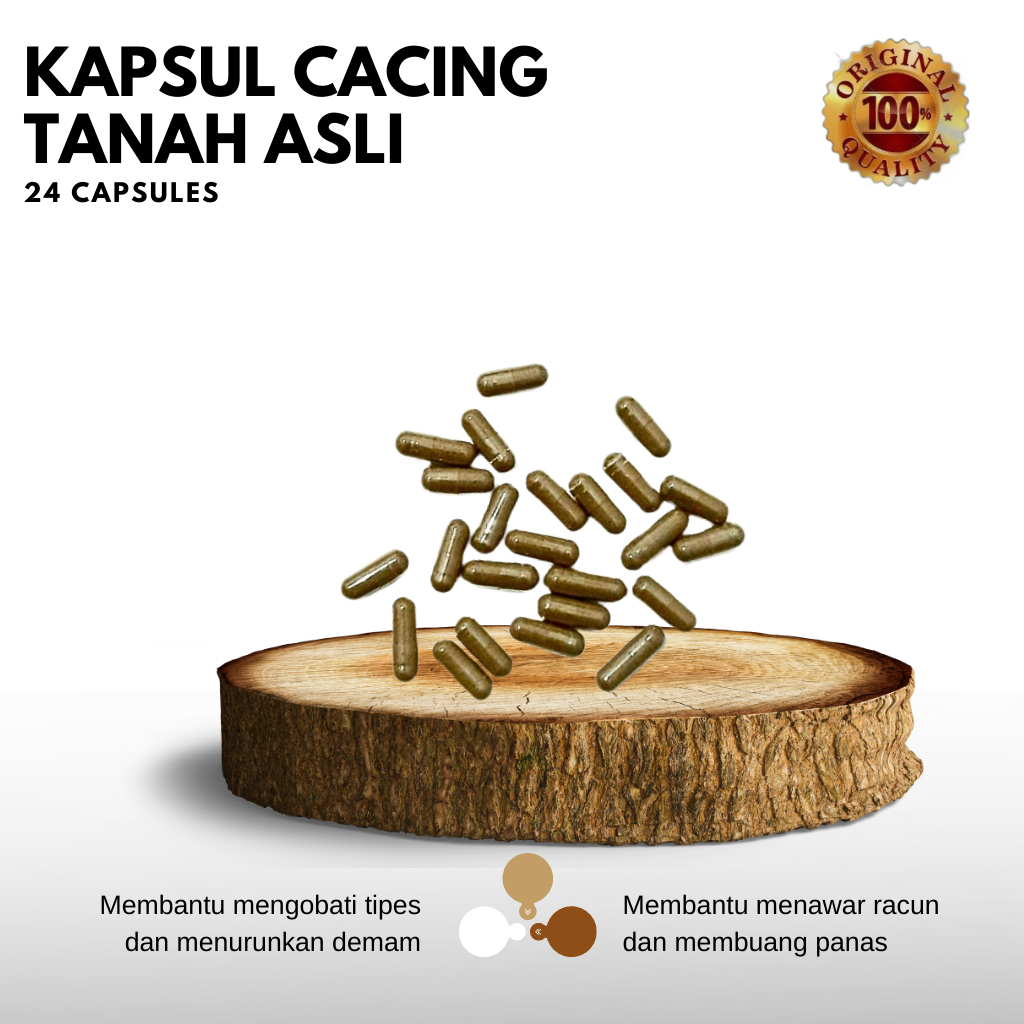 Jual KAPSUL CACING TANAH ASLI HERBAL- obat tipes dan demam manjur ...