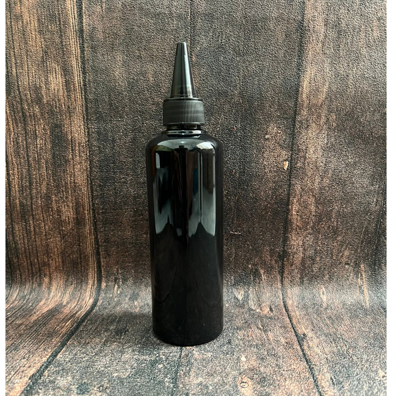 Jual botol Hitam 250ml Tutup Kerucut / 250 ml Hitam Botol Tinta ( Bisa ...