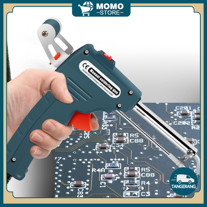 Jual EU-220V/60W Solder Iron Automatic Tin Gun 60w Solder Tembak ...