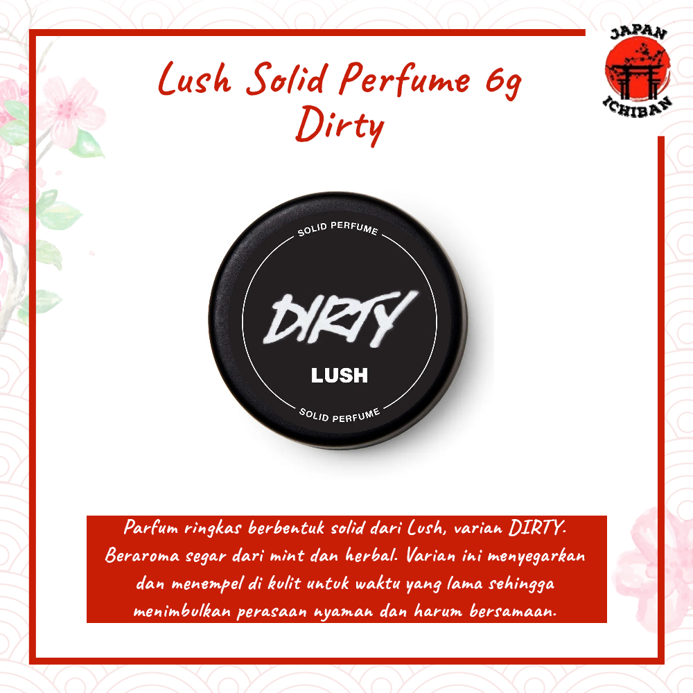 Jual Lush Solid Perfume 6g - Parfum Lush Original Japan | Shopee Indonesia