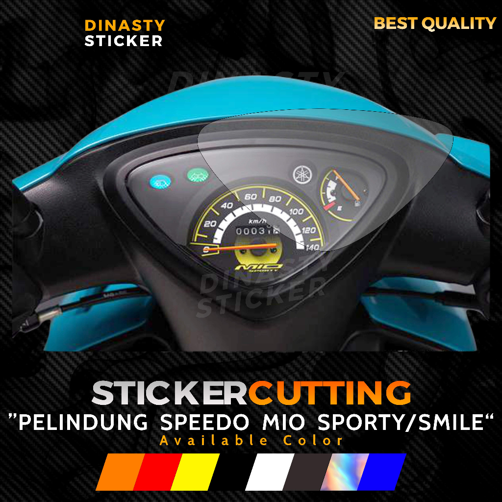 Jual STICKER STIKER CUTTING PELINDUNG SPEEDO MIO SPORTY SMILE ANTIGORES ...