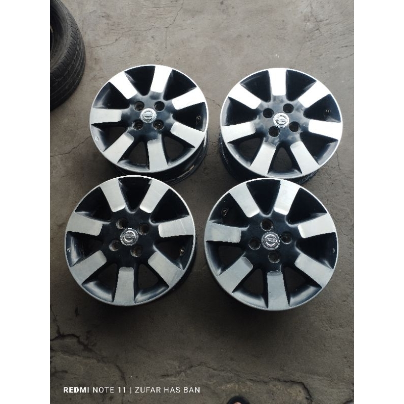 Jual Velg Mobil OEM Nissan March R15 Pcd 4x100 Agya Ayla Calya Sigra ...