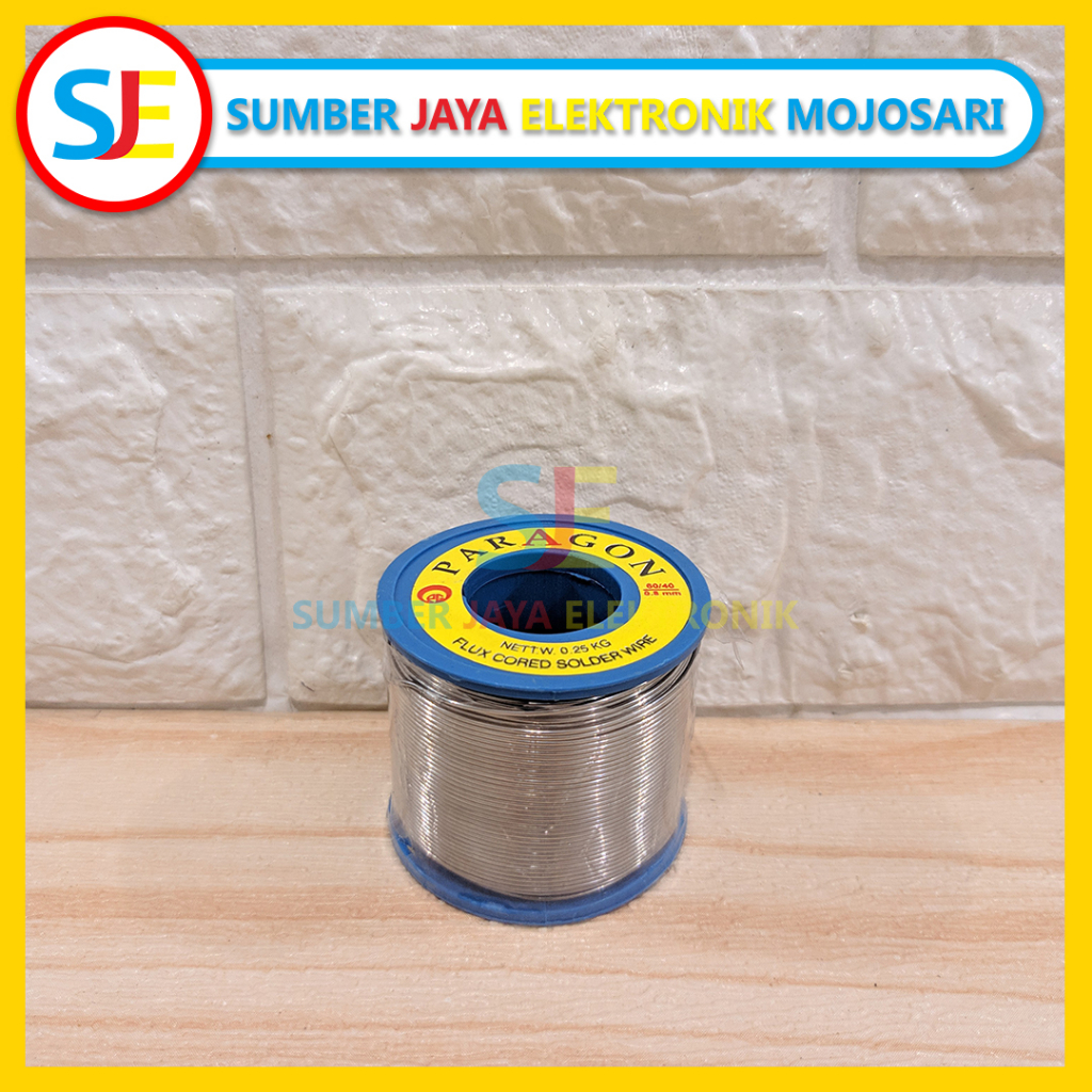 Jual Timah Solder Besar Paragon 0,25kg / Timah Solder Paragon 0,8mm Tenol | Shopee Indonesia