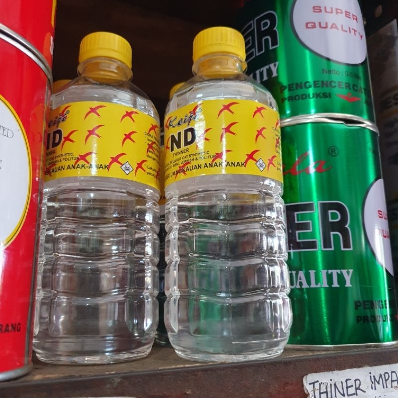 Jual thinner tiner thiner ND kijang botol | Shopee Indonesia Jual thinner tiner thiner ND kijang botol | Shopee Indonesia