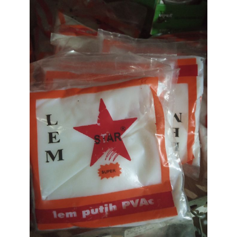 Jual Lem Putih Star / Lem Kayu / Lem PVAc original | Shopee Indonesia
