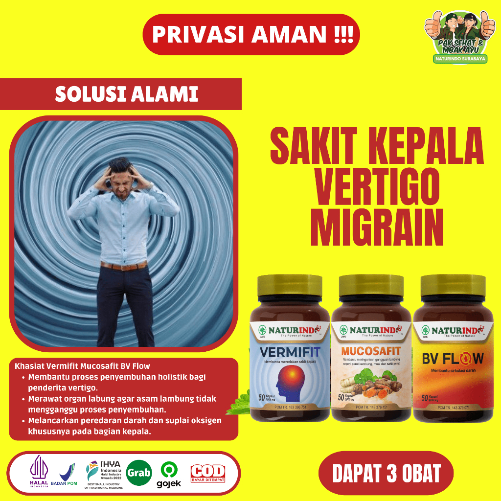 Jual OBAT VERTIGO HERBAL OBAT PUSING KEPALA HERBAL ALAMI OBAT SAKIT ... Jual OBAT VERTIGO HERBAL OBAT PUSING KEPALA HERBAL ALAMI OBAT SAKIT ...