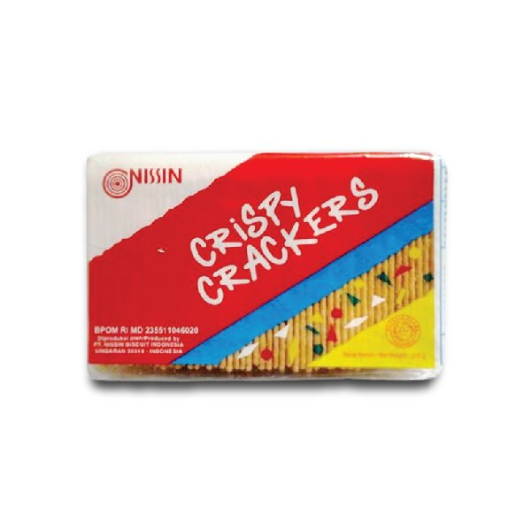 Jual Nissin Crispy Crackers Biskuit [225 g] | Shopee Indonesia