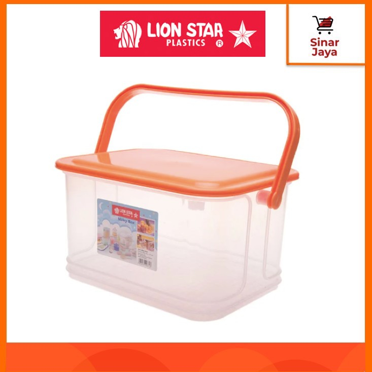 Jual LION STAR JX-5 Milky Box (Kotak Penyimpanan) | Shopee Indonesia
