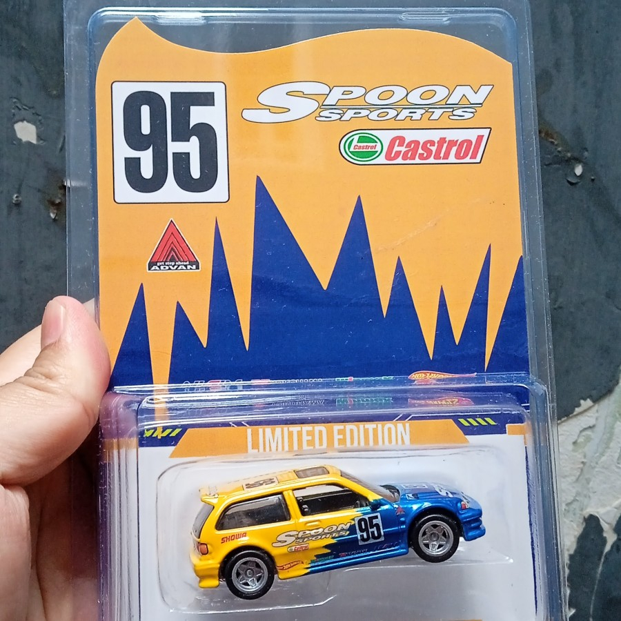 Jual Hot Wheels Honda Civic EF custom Spoon Sports SD | Shopee Indonesia