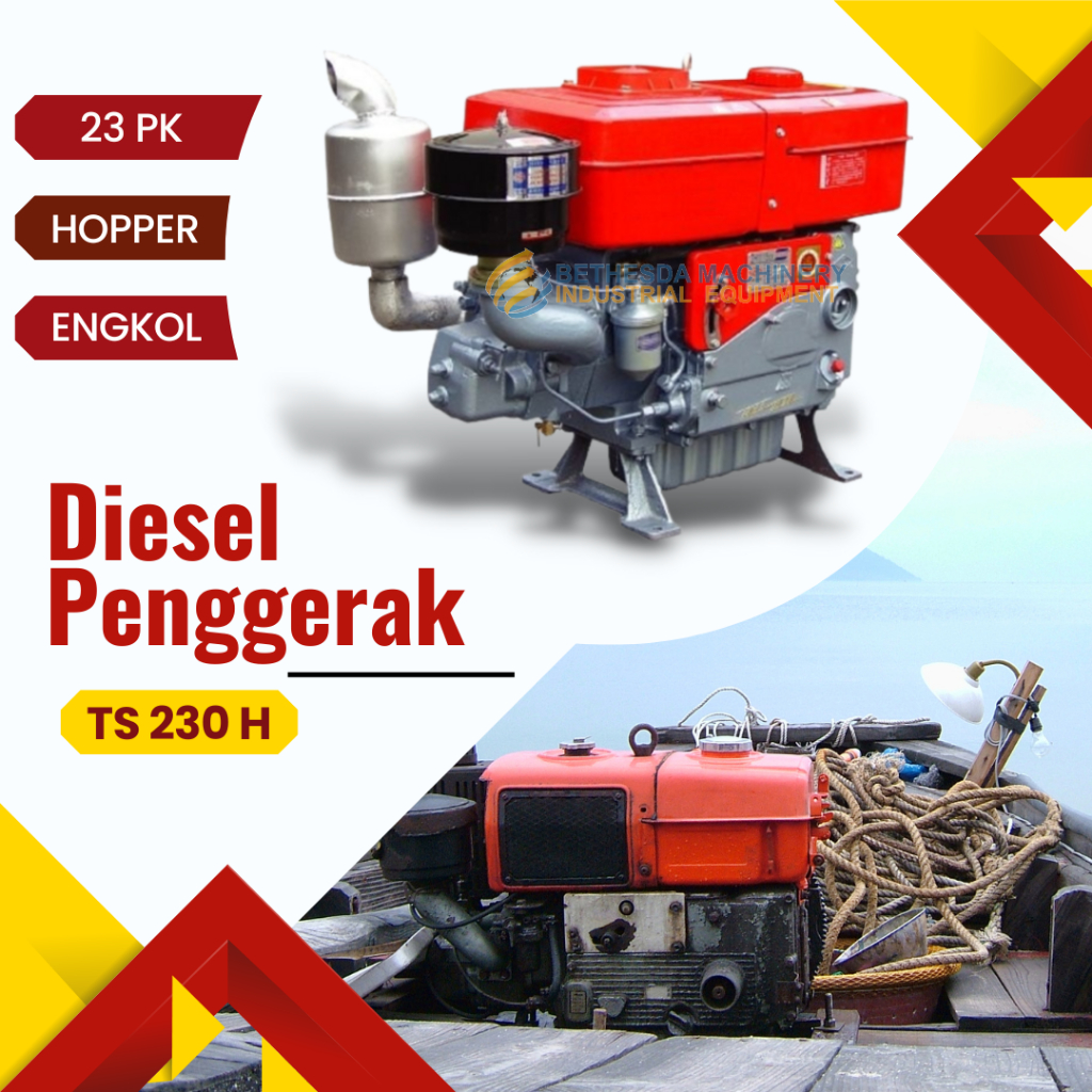 Jual Mesin Diesel Penggerak 30 Pk / Engine TF 300 H Yanmar Hopper 30 hp | Shopee Indonesia