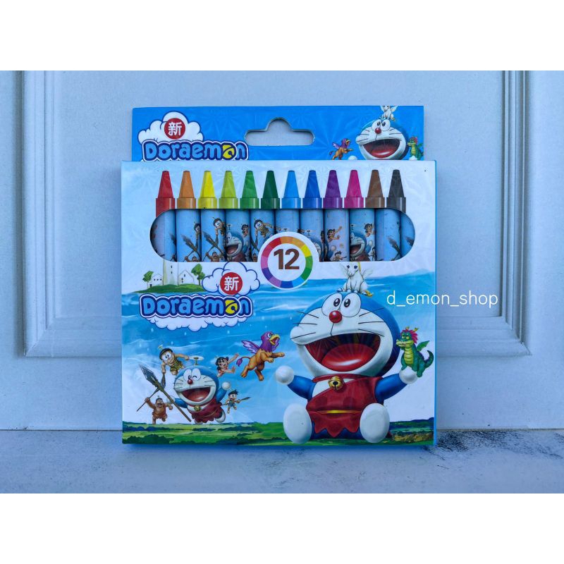 Jual Crayon Mini Motif Doraemon / Crayon Kecil Doraemon / Crayon Anak ...