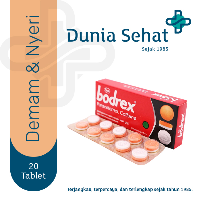 Jual Bodrex 20 Tablet | Shopee Indonesia