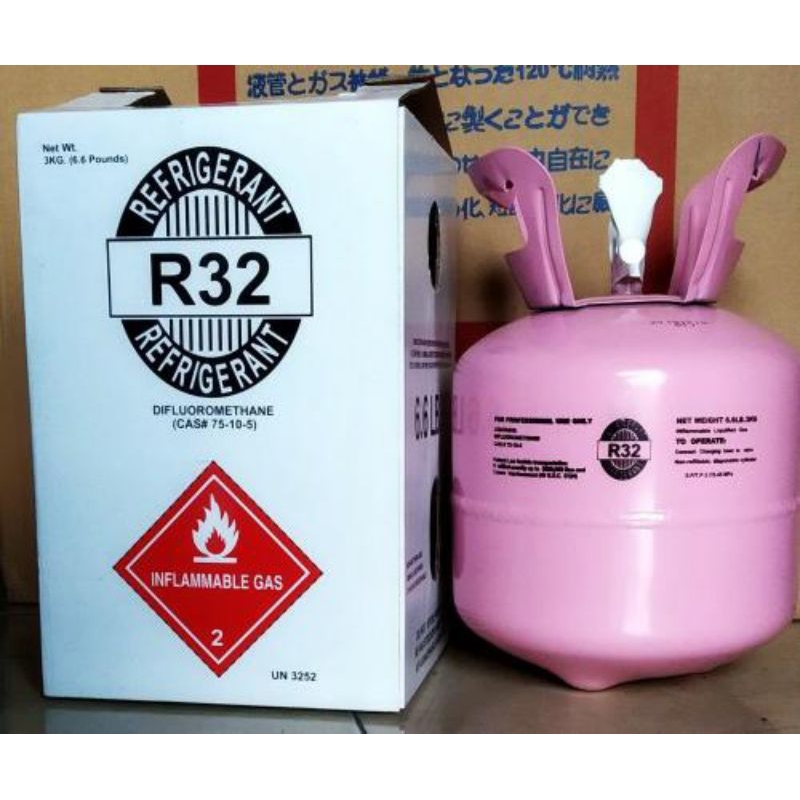 Jual freon R32 refrigerant mini kemasan 3kg | Shopee Indonesia