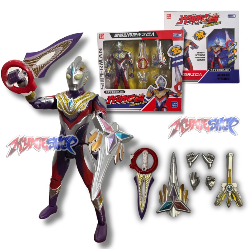 Jual Ultraman Trigger Multi SHF Ultra Action Figure Ultraman Z Delta ...