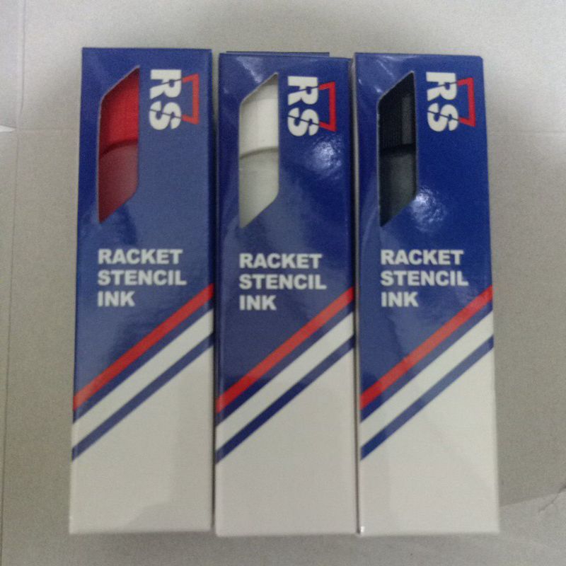 Jual Tinta senar RS original Stencil Ink Raket tenis badmintoon ...