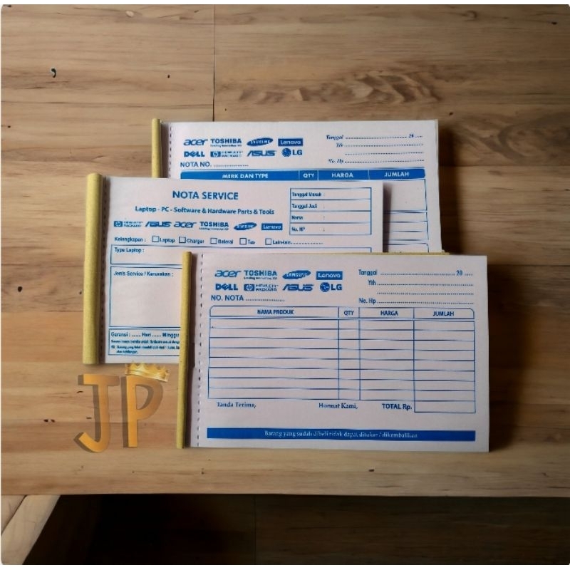 Jual NOTA TOKO KOMPUTER 2 PLY 1/4 FOLIO | UNTUK SERVICE KOMPUTER DAN ...