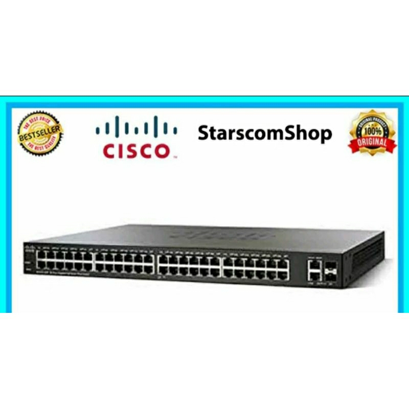 Jual Cisco SG250-50 50-Port Gigabit Smart Switch ( BARU ) | Shopee Indonesia