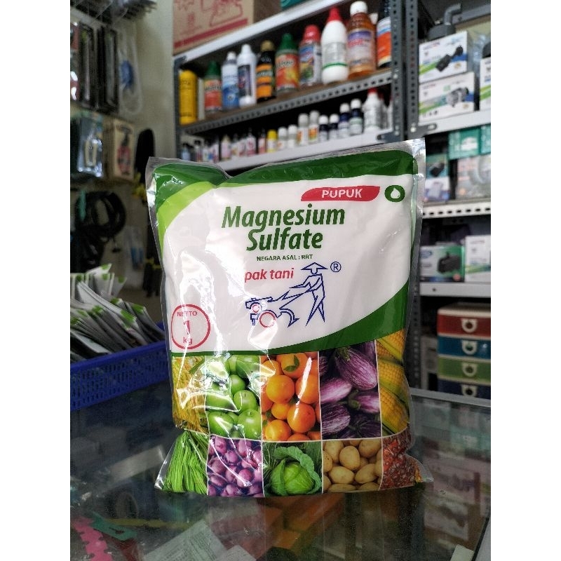 Jual PUPUK MAGNESIUM SULFATE PAK TANI KEMASAN PABRIK 1 KG | Shopee Indonesia