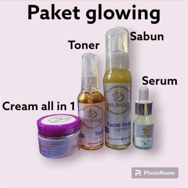 Jual Paket Glowing + Serum Retinol | Shopee Indonesia