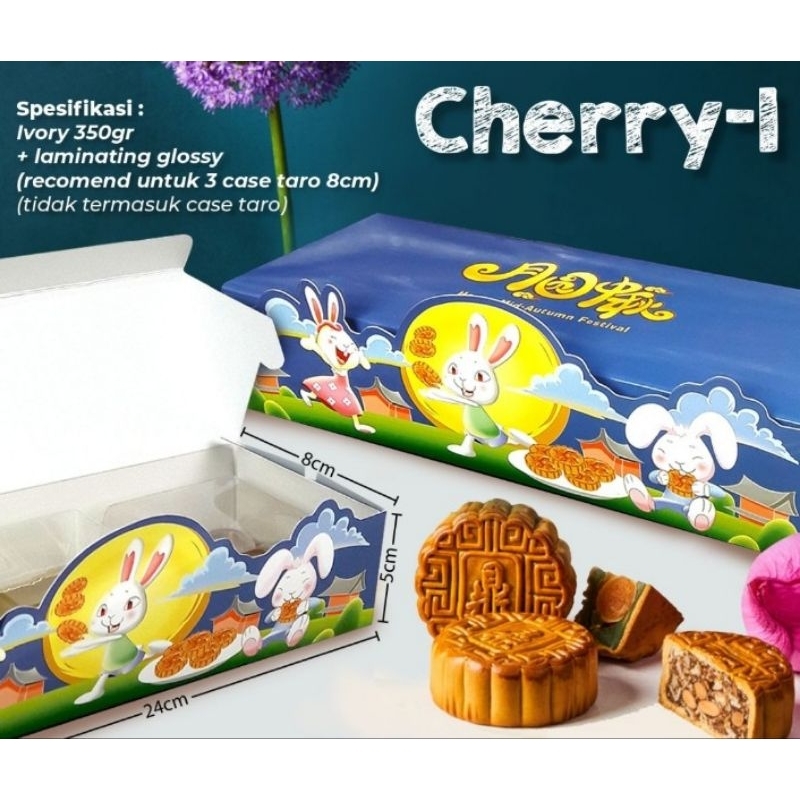 Jual Box Mooncake case 8cm box mooncake case 6cm box mooncake 100gr box ...